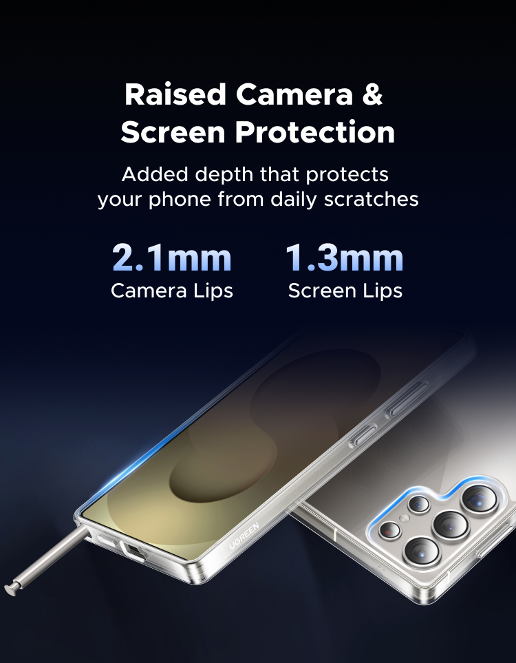 UGREEN Samsung Galaxy S26 Ultra Phone Protective Case Crystal Clear ...