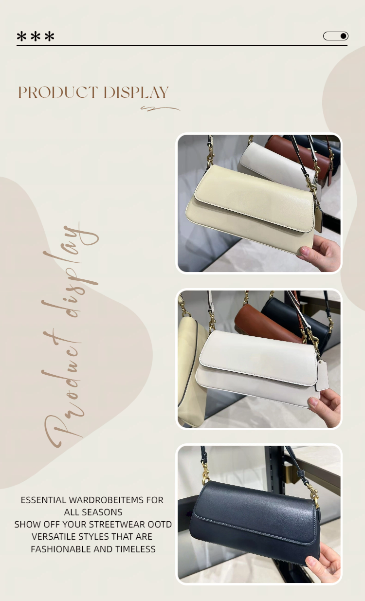 C retro women's bag with floral pattern Versatile for commuting Can be ...