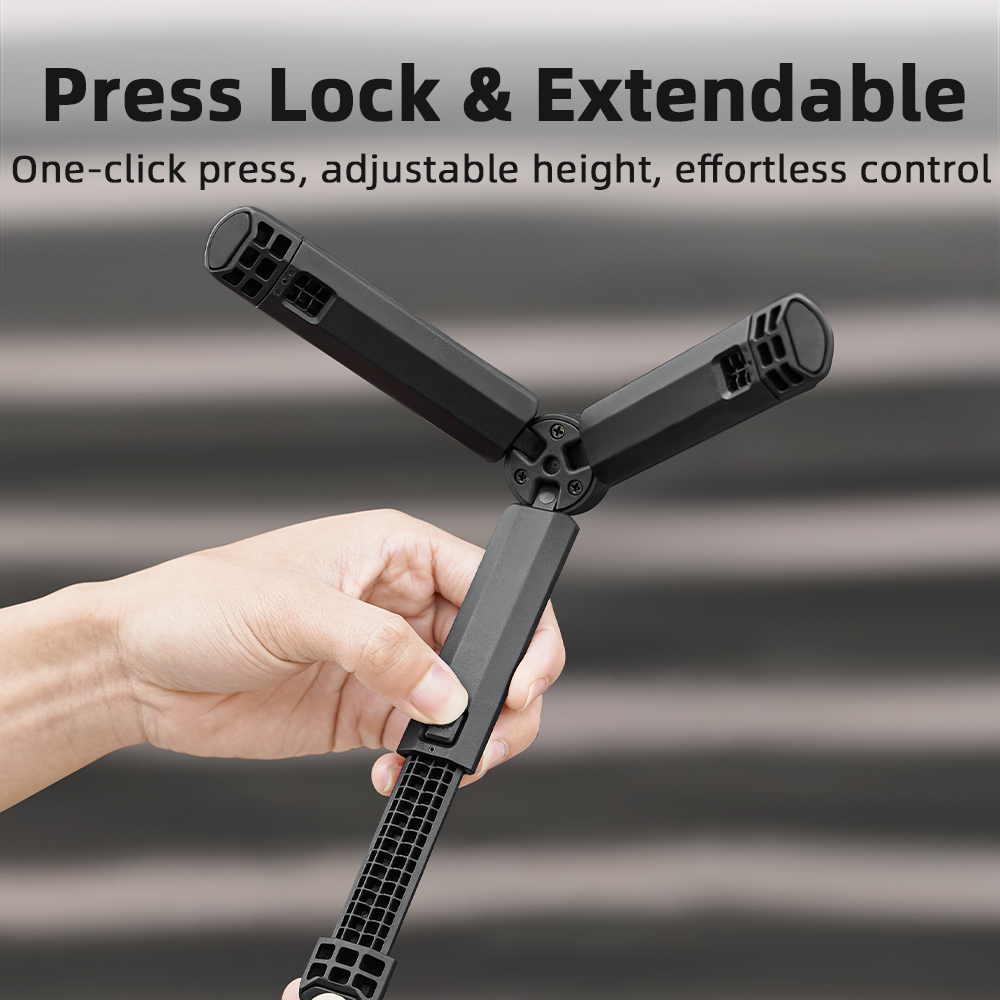 Flymile Universal Tripod with 1/4 Screw, For DJI Osmo Pocket 3/Insta360 ...