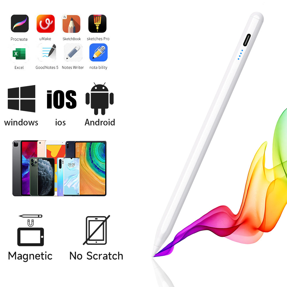 Fitdays P1 Stylus Pencil For iOS/Android/Windows High Accuracy Write ...