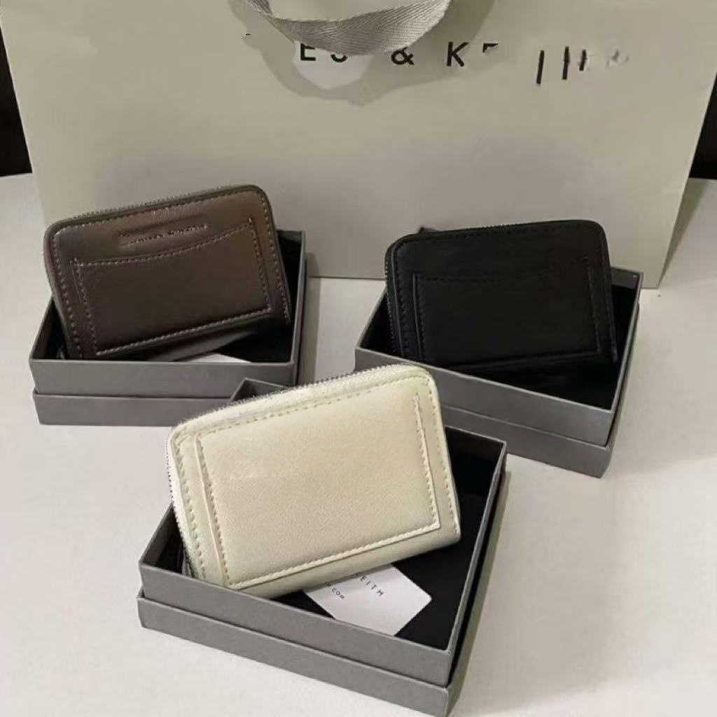 CK simple and stylish small card wallet and coin purse Can hold ID ...