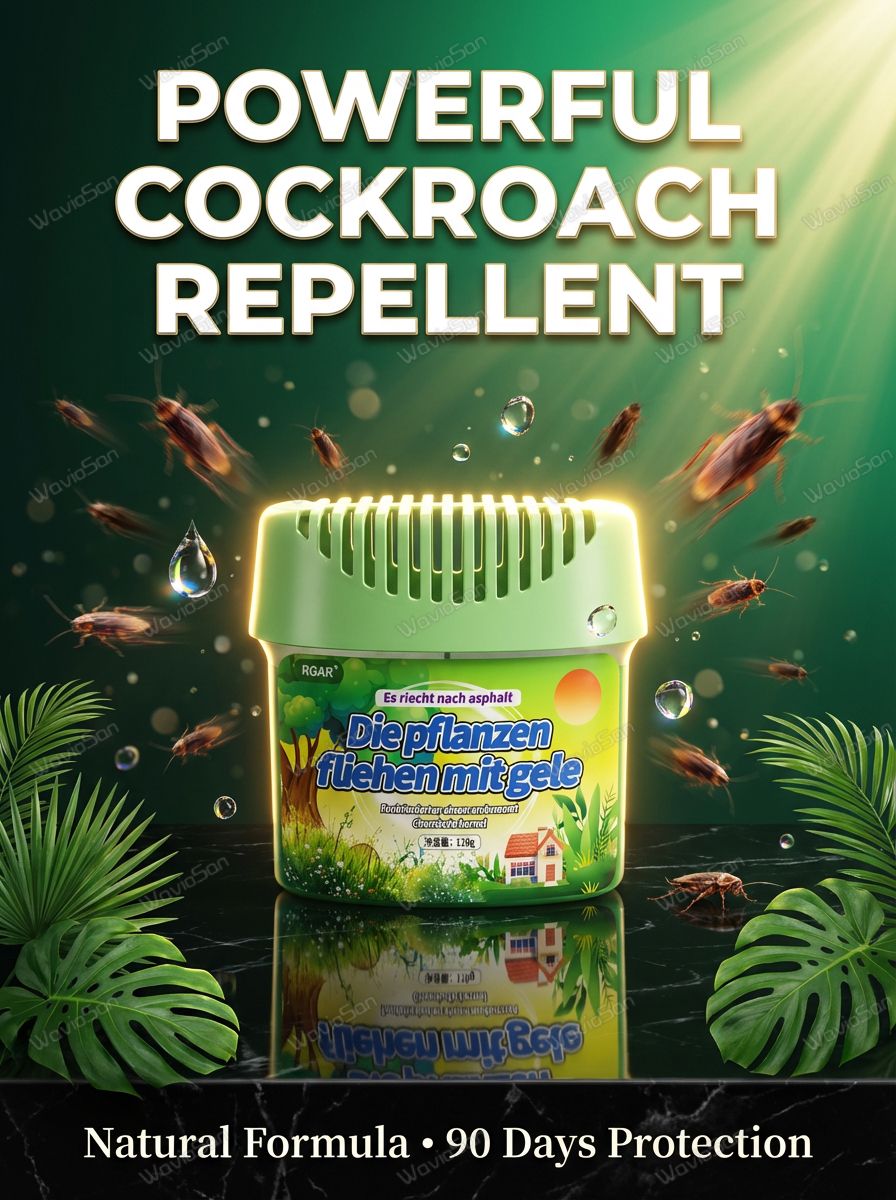 Plant-based LMM Cockroach repellent Cockroach gel Roach repellent Lipas ...