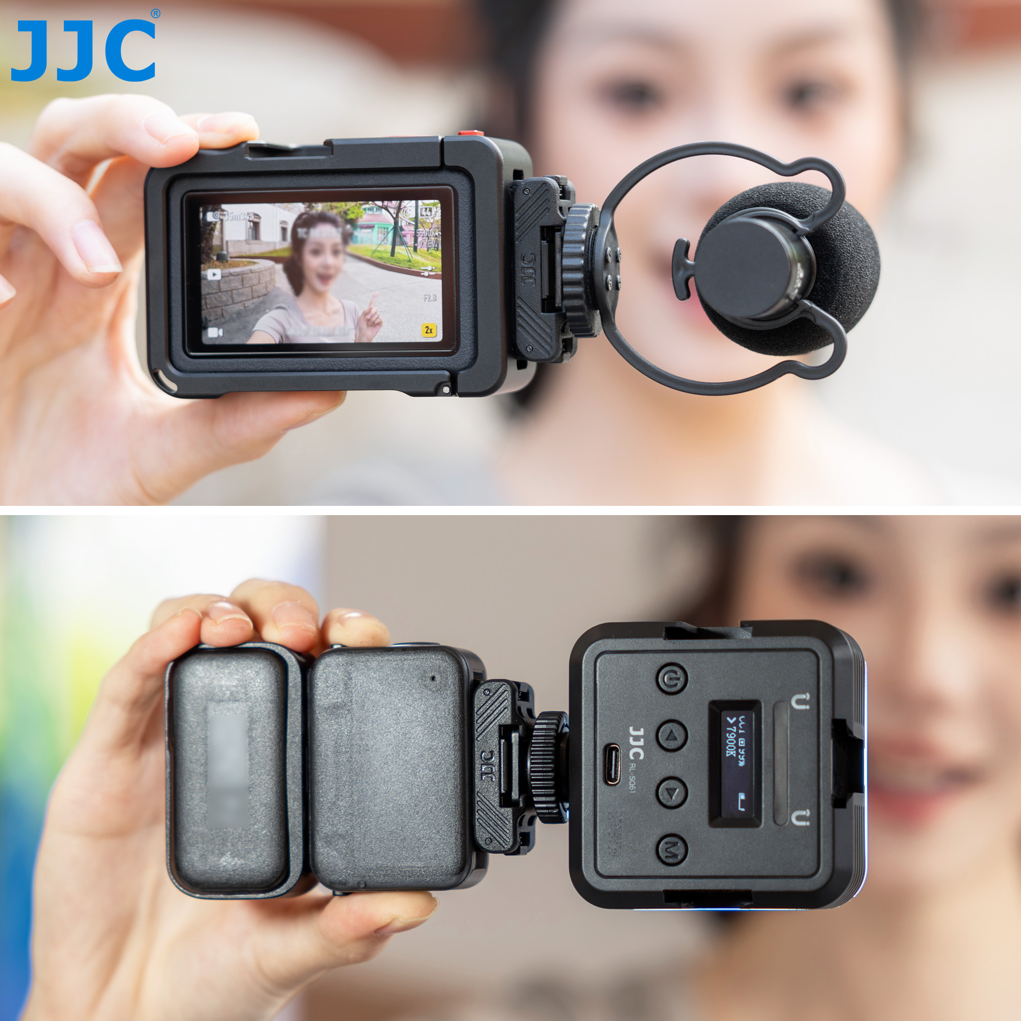 JJC Quick Release Cold Shoe for DJI OSMO Action 6 & Nano Action Camera ...