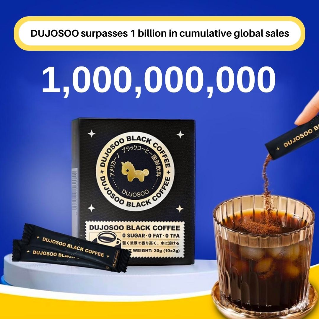 DUJOSOO High Protein And Zero Fat Black Coffee (3 x 10g) | Shopee Malaysia