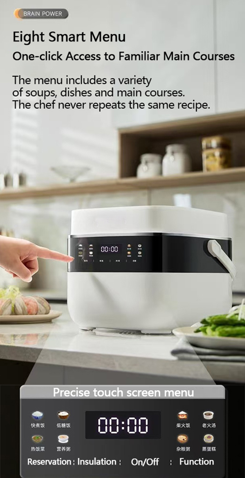 [Ready stock]Smart 3L Low Sugar Rice Cooker Multi Cooker Touch Screen ...