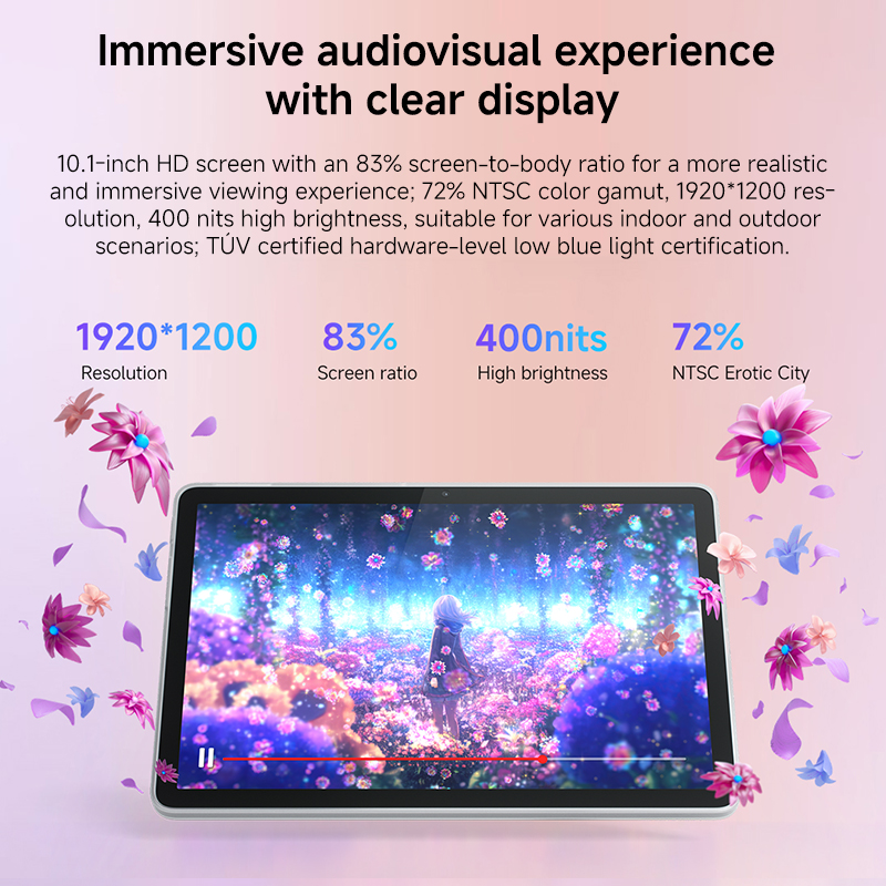 Lenovo Tab K10c Tablet, 10.1 Inch FHD Touchscreen, Helio G85 Octa-Core ...