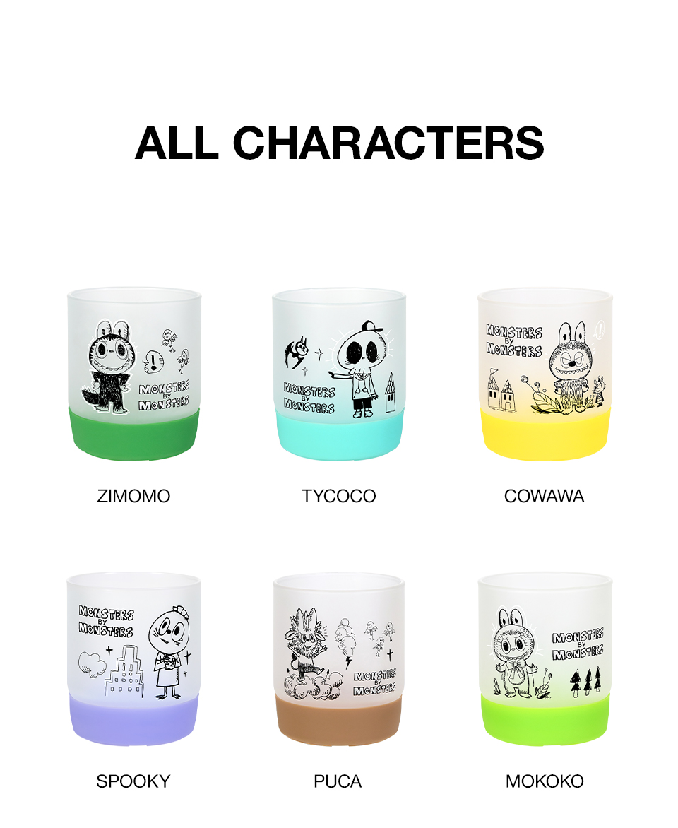 POP MART THE MONSTERS 10th Anniversary Series Mini Cup（whole set ...