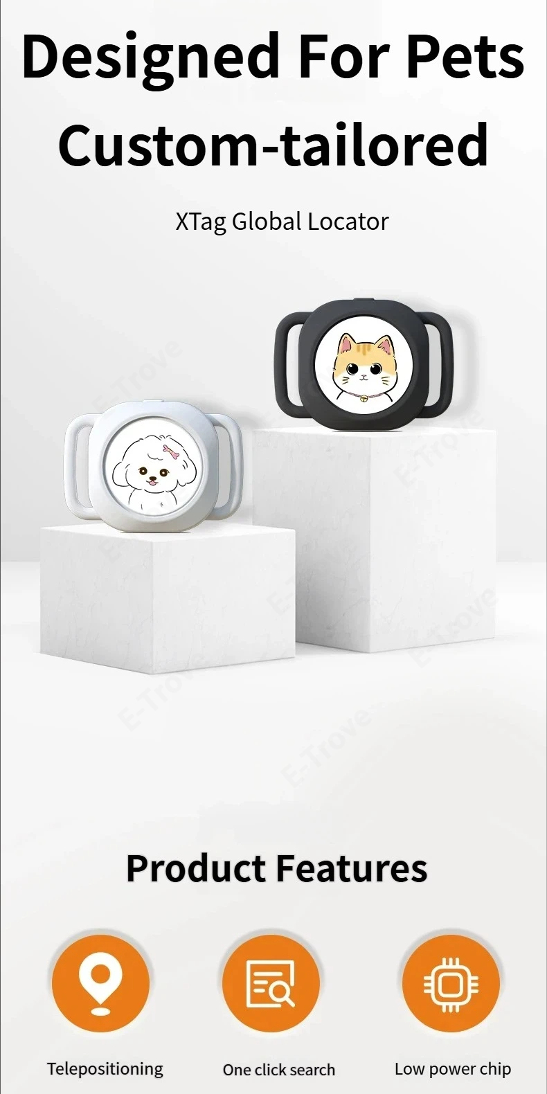 Smart Global Positioning Tracker For Elderly/Pet/Wallet/Key GPS ...
