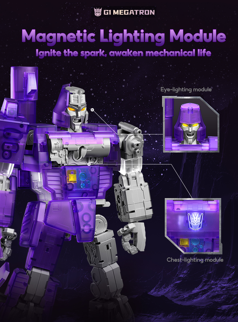 BLOKEES Transformers AE02 - G1 Megatron Energy Explosion Ver Figure ...