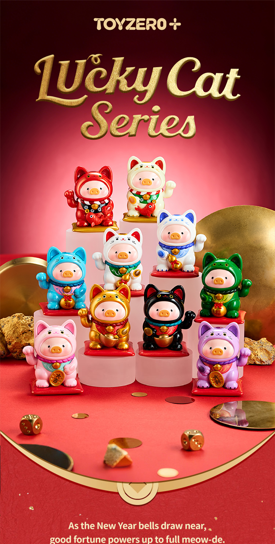 【Available On February 12th 9:30am】52TOYS LuLu the Piggy - Lucky Cat ...