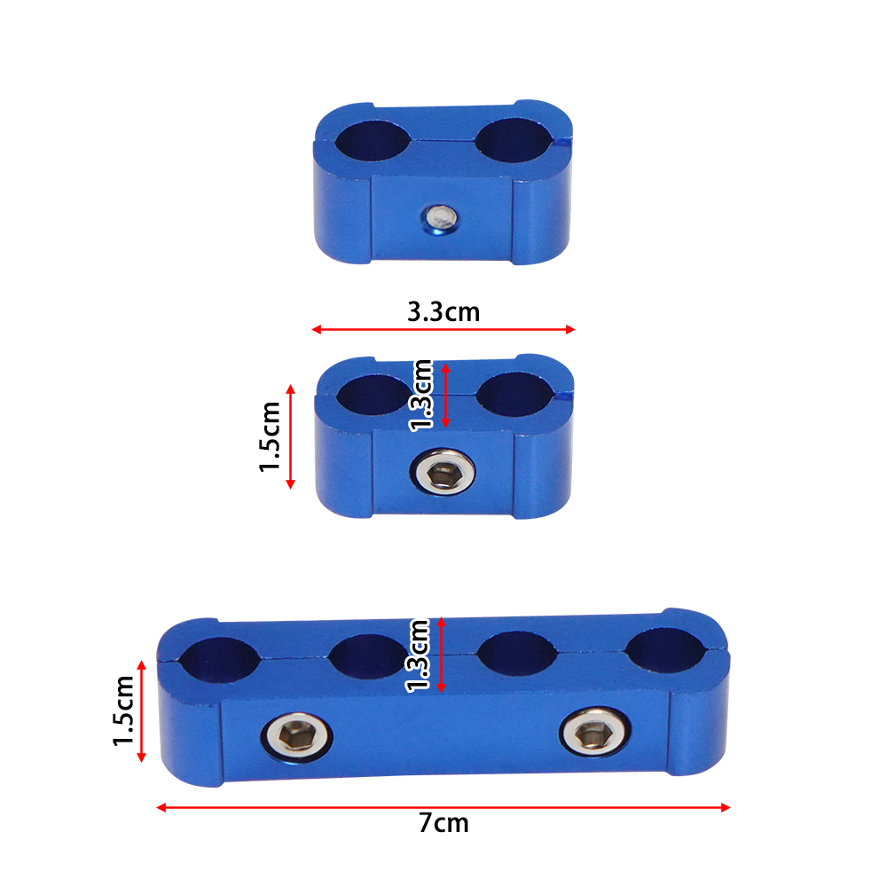 3pcs Car Spark Plug Electrical Wire Clamp Separator Line Ignition Cable ...