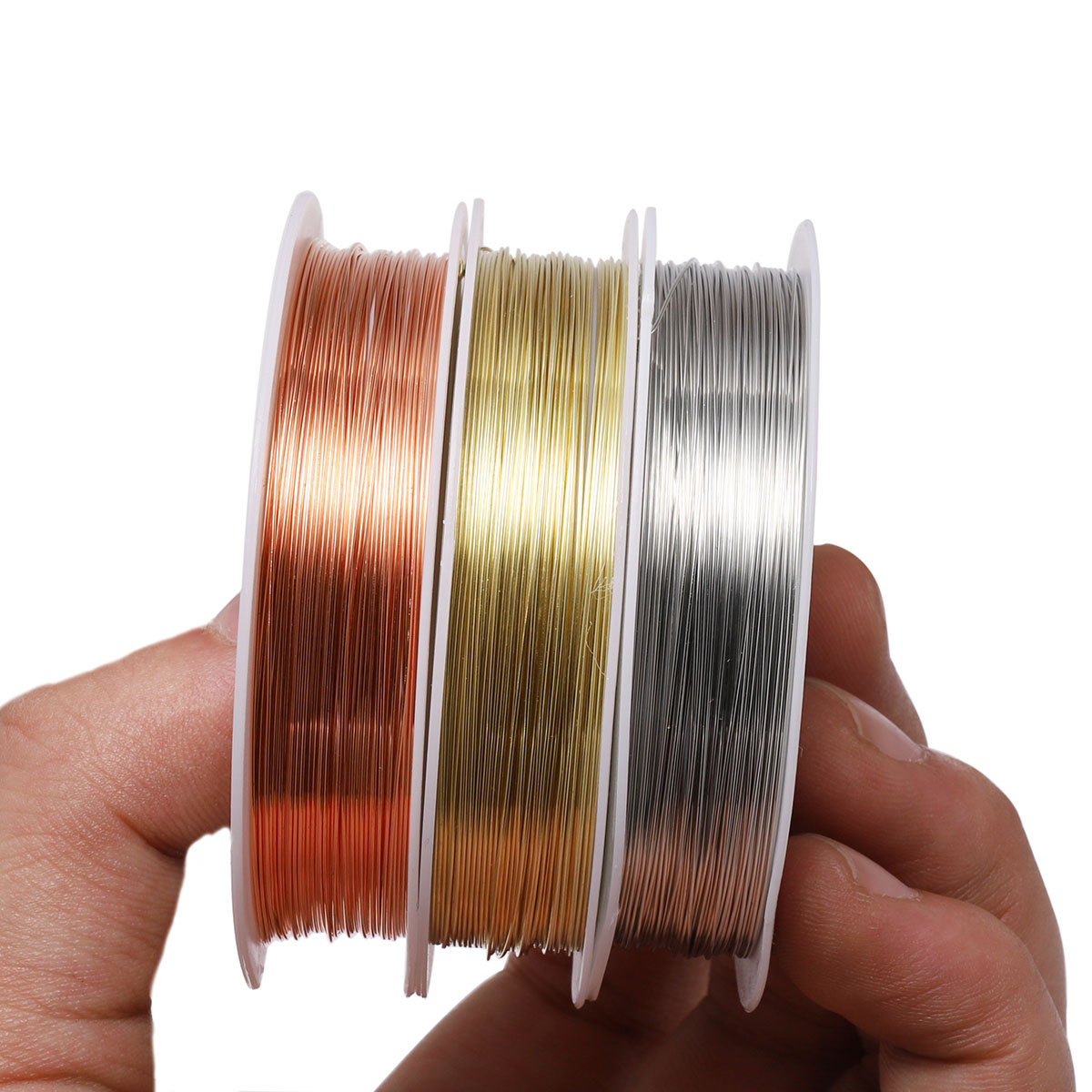 St.kunkka Fadeless copper wire Thread Metal String Wire Colored Copper ...