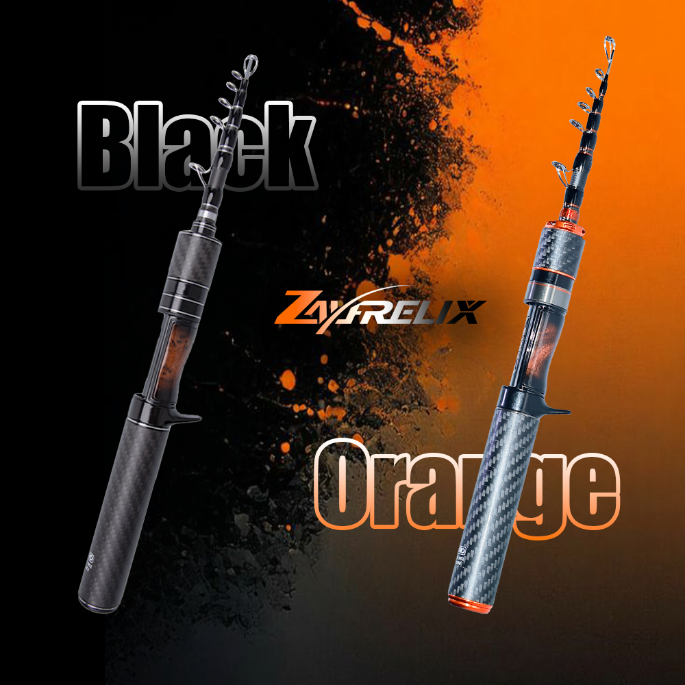 Orca Telescopic Pro2 Lure Rod Full Carbon Vibration Out 1.5m casting ...