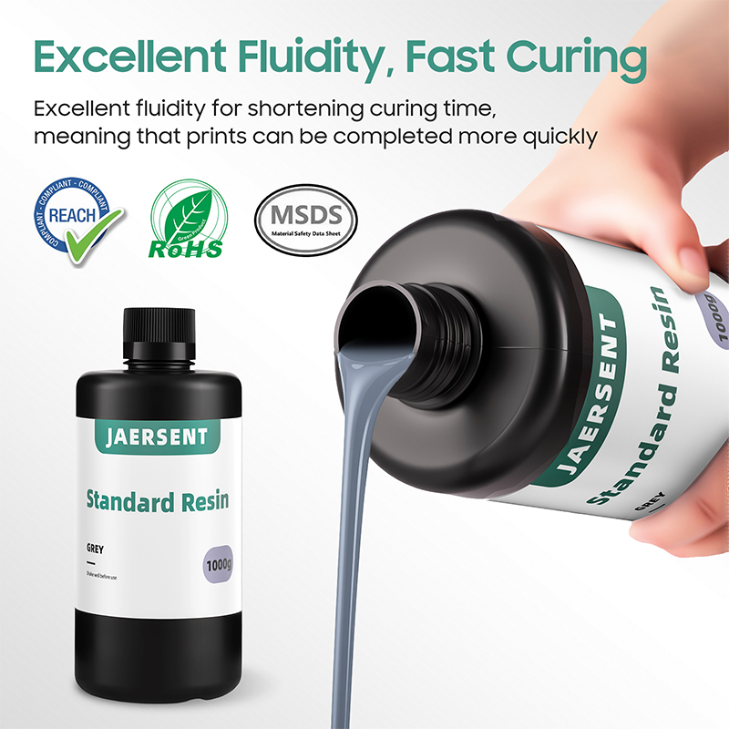 JAERSENT 3D Printer Resin ABS-Like Resi-High precision, low odor ...