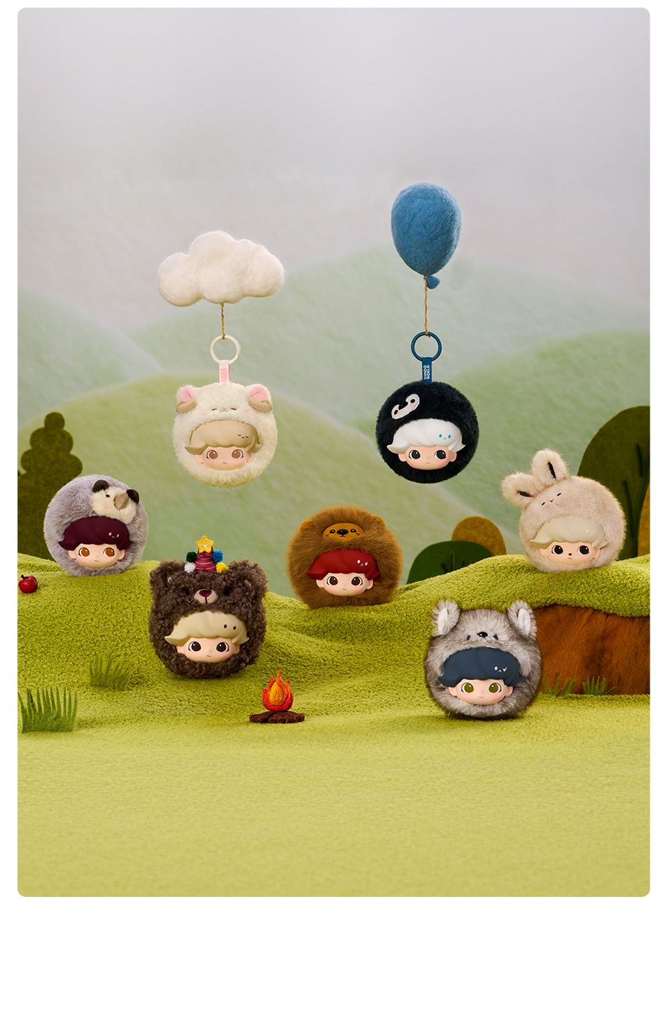 POP MART DIMOO The Secret Theatre Club Series - Earphone Case Blind Box ...