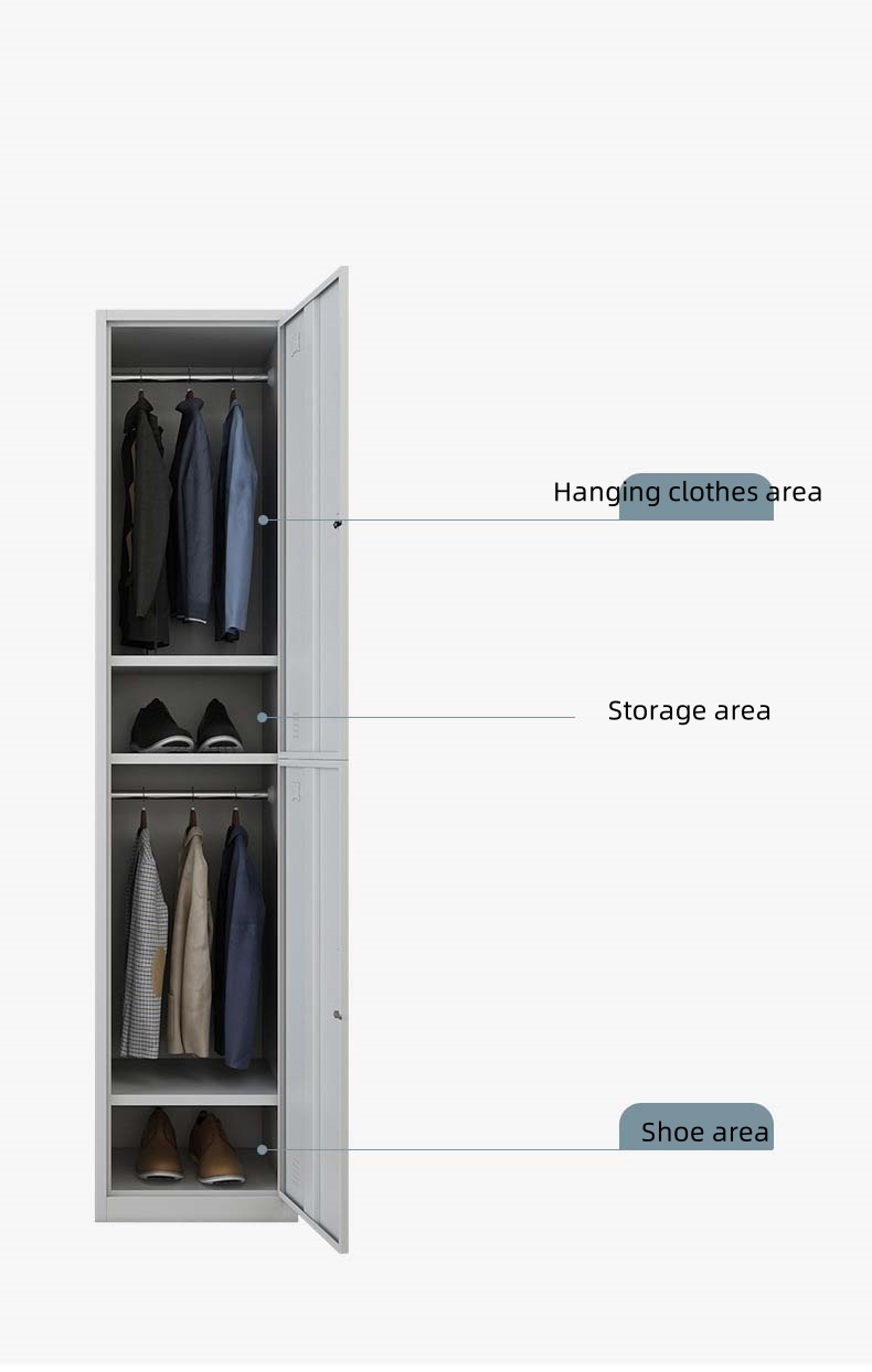 (Assembly required)Easy Installation 1/2/3/4/5door Steel Cabinet Locker ...