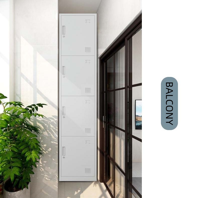 (Assembly required)Easy Installation 1/2/3/4/5door Steel Cabinet Locker ...