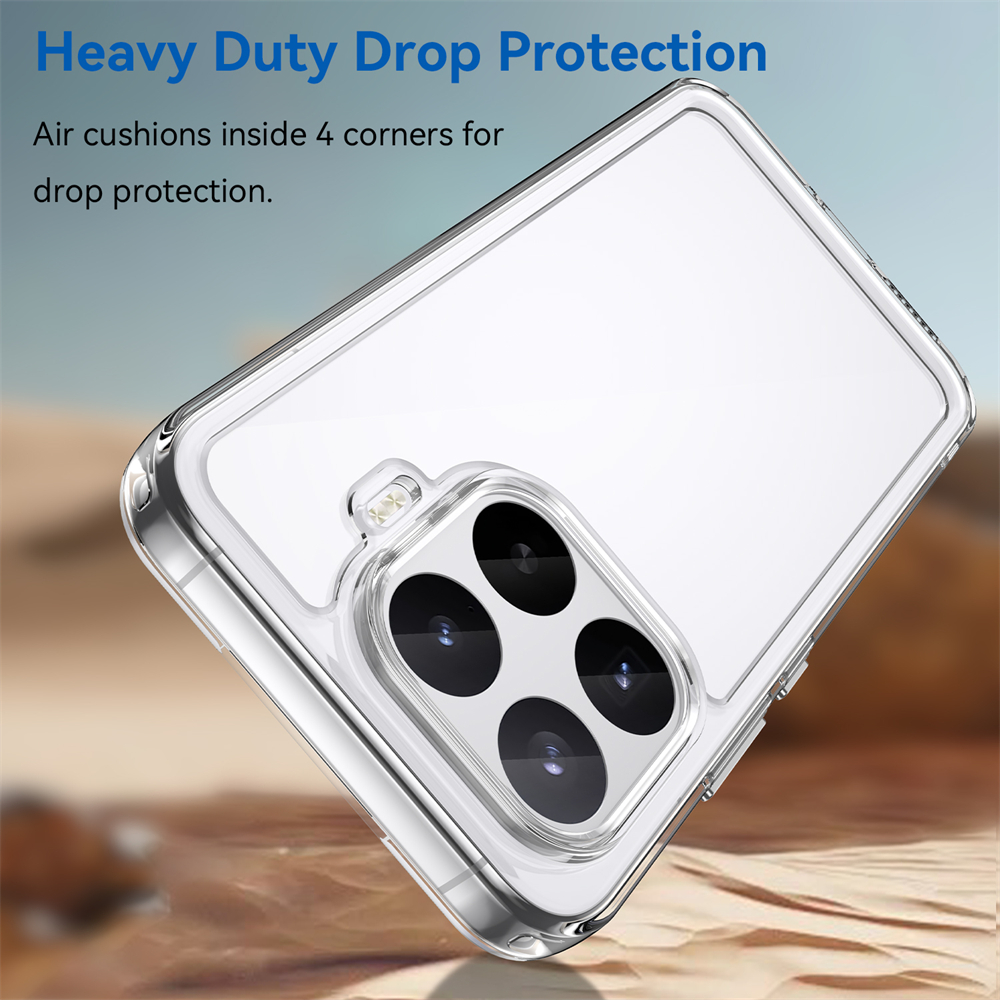 UFLAXE Como Clear Anti Yellowing Shockproof Slim Durable Hard Case For ...