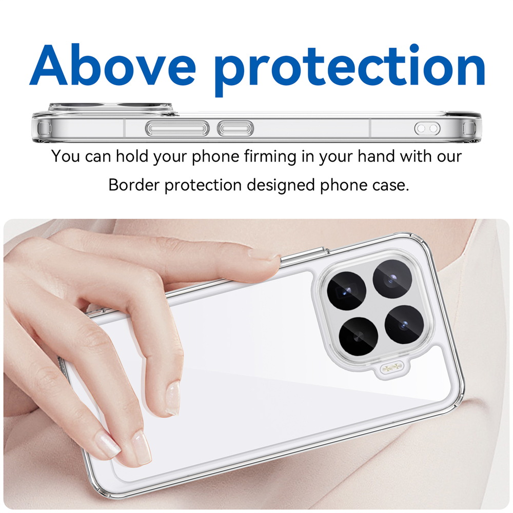 UFLAXE Como Clear Anti Yellowing Shockproof Slim Durable Hard Case For ...