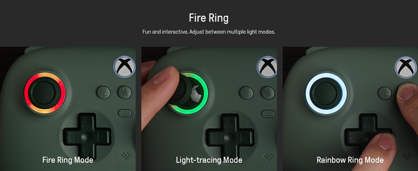 【9.25 SALE】8BitDo Ultimate C Wired Gaming Controller for Xbox, RGB ...