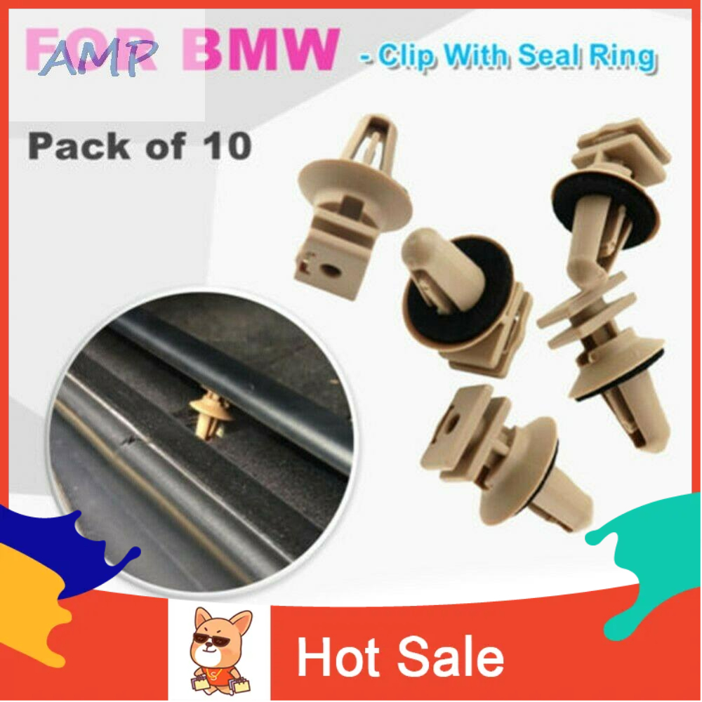 For BMW Trims On Sill & Door Entrance Plastic Clips 10/Set Interior ...
