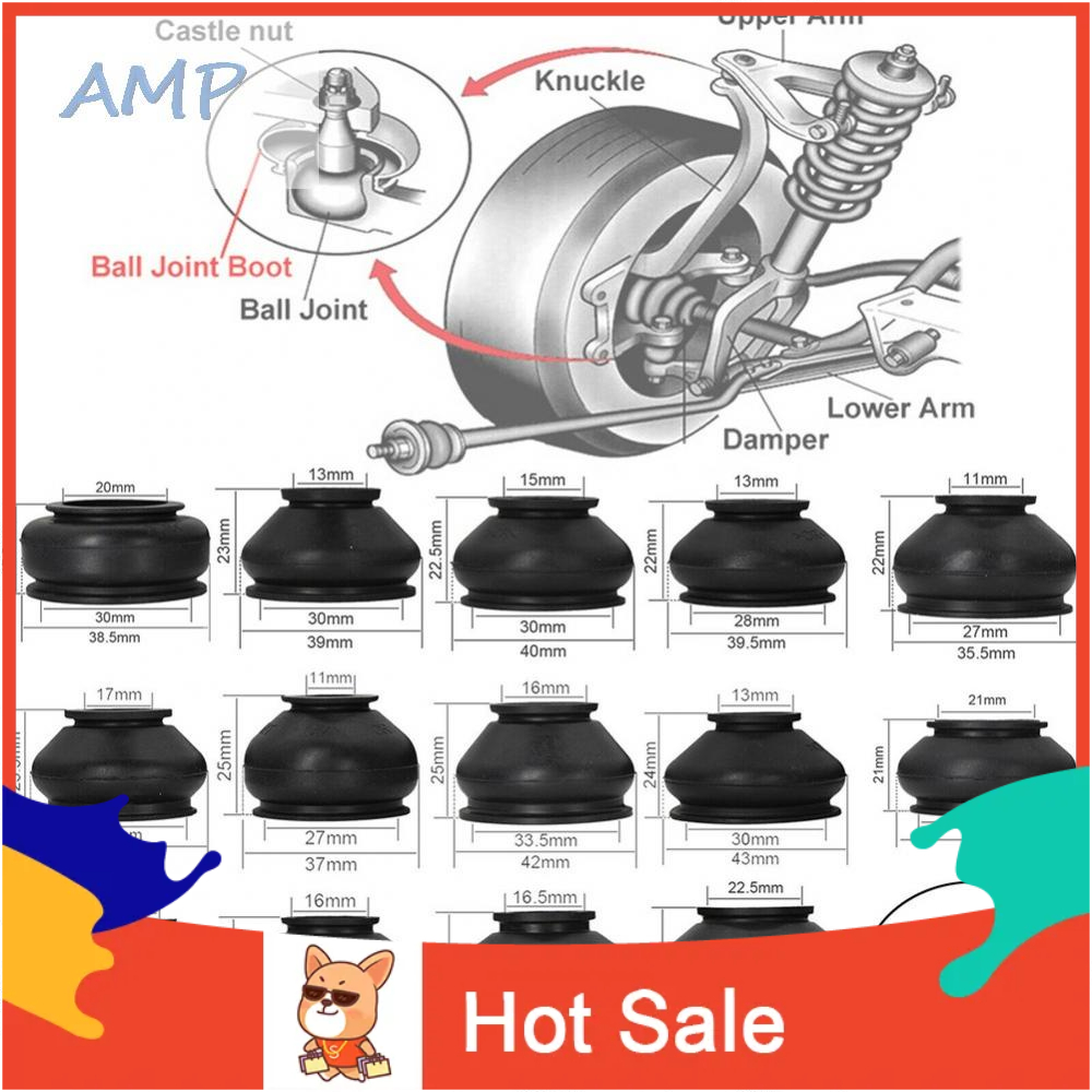 ⚡HOT SALE⚡14x Universal Multipack Ball Joint Rubber Dust Boot Covers ...