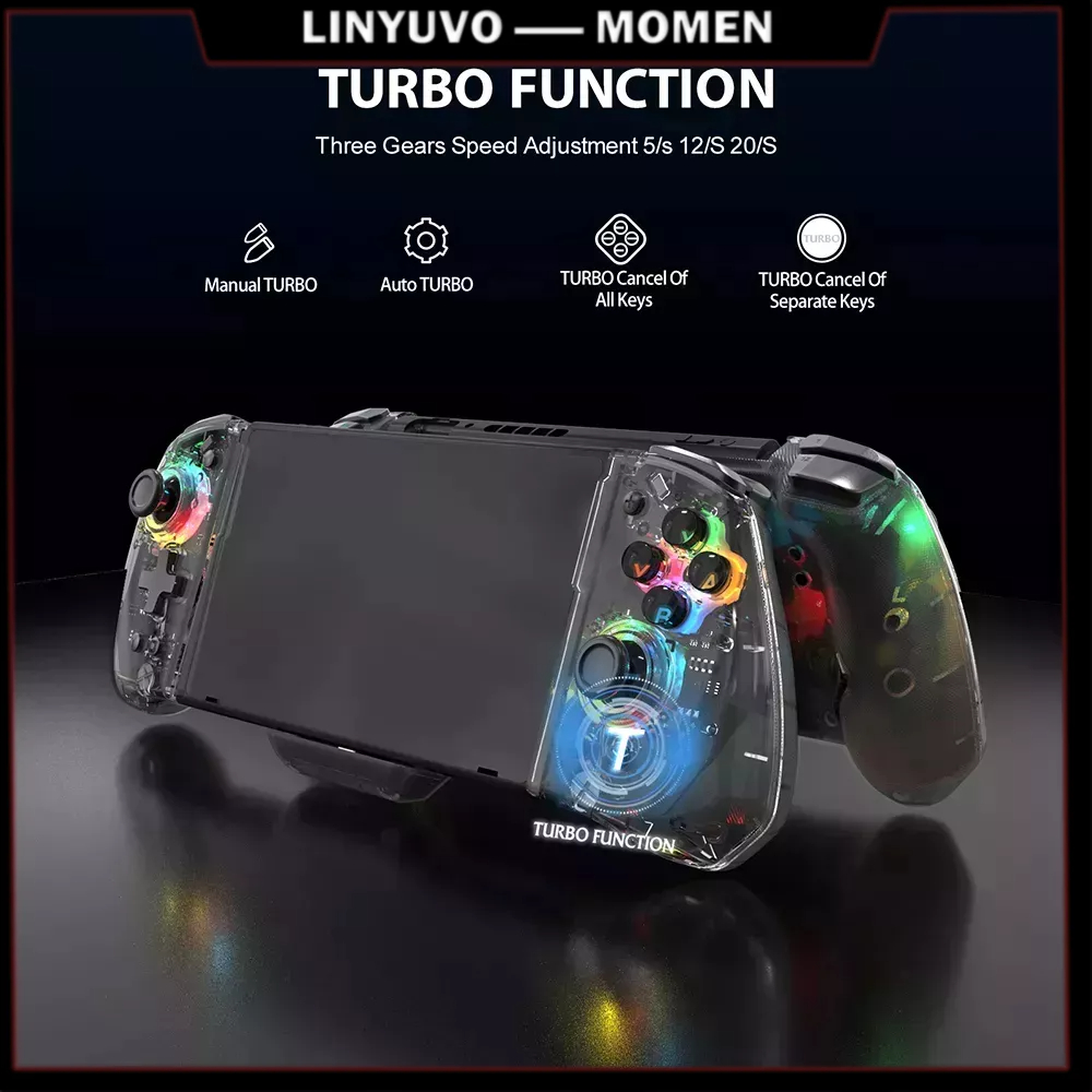 LinYuvo Laser Integrated JoyCon Game Controller for Switch/Switch OLED | Shopee Malaysia
