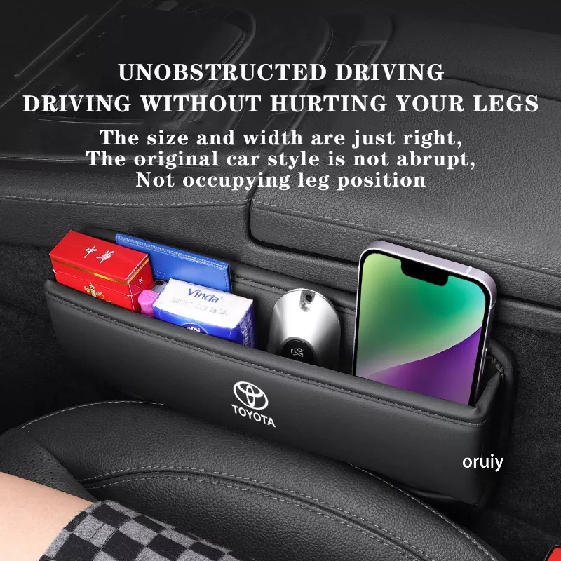 TOYOTA Seat Gap Storage Box Yaris Vios Altis Rav4 Chr CAMRY BZ4X ...