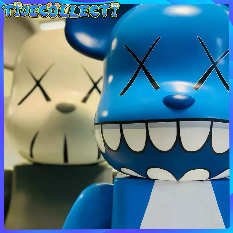 Bearbrick × KAWS Stitch 400% 28 cm High Quality Fashion Anime Action ...