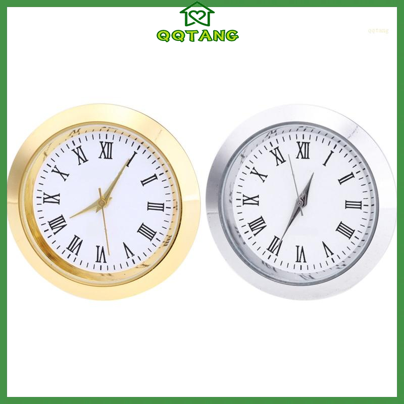 Clock Quartz Movement Round Clocks for Head Insert Classic Clock Craft ...