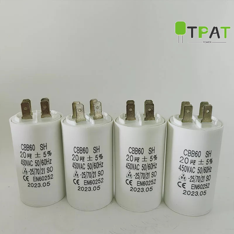 20uf 450VAC AC Cbb60 Motor Running Capacitor Water Pump Coffee hine ...