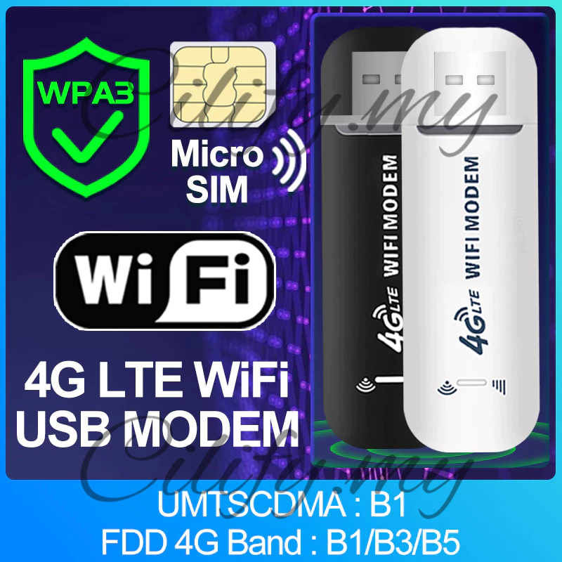 4G LTE Wireless Wifi Modem Sim Card USB Dongle 150Mbps Modem Stick WiFi Adapter 4G Card Router ...