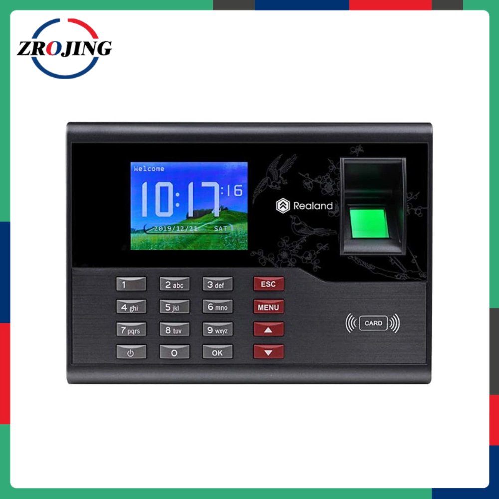 Realand Biometric Fingerprint Time Attendance Support TCP/IP Network ...