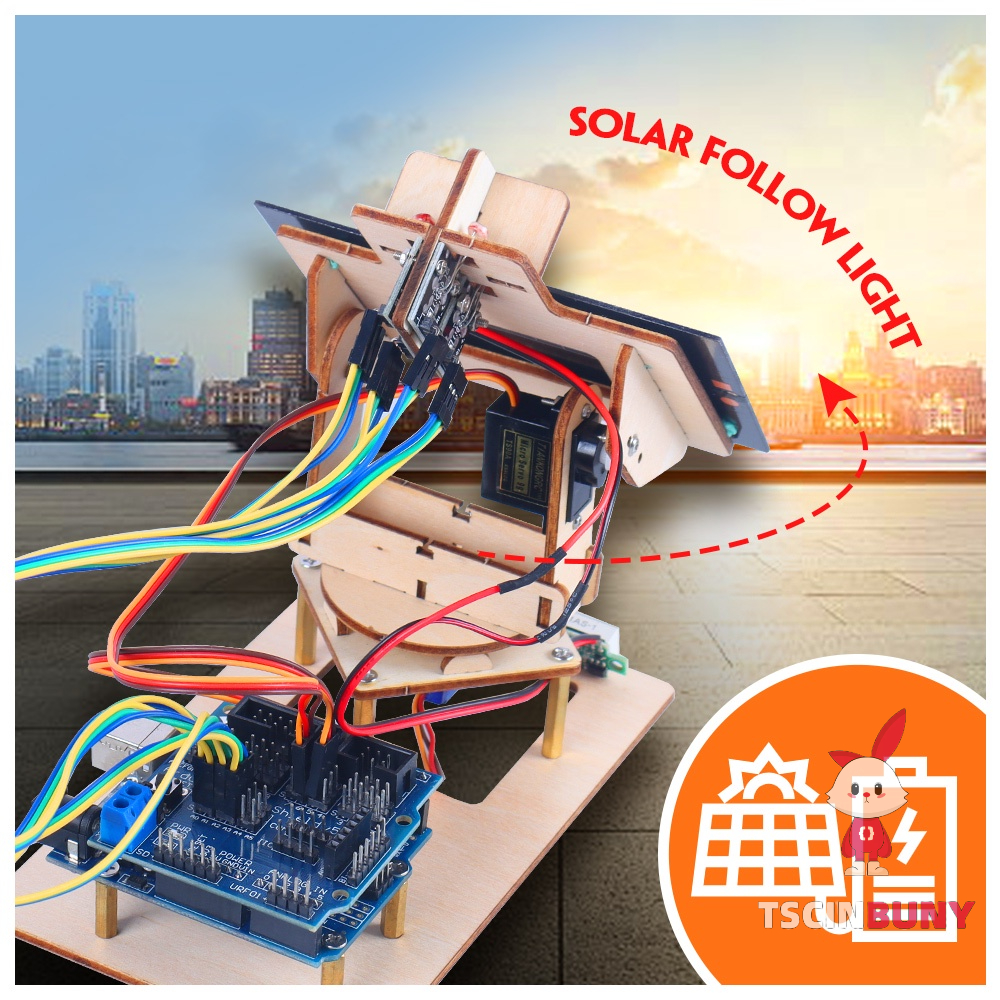 DIY Creative Invention Solar Computational Programming Skills Set Kit ...