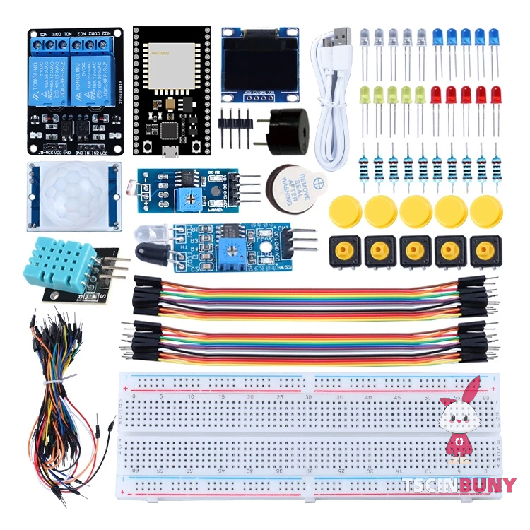 [Ready Stock] TSCINBUNY Popular WiFi ESP32 IoT Basic Starter Kit For ...