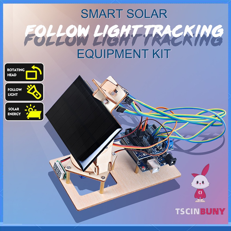 Hot Creative STEM DIY Solar Kit Smart LDR Solar Tracking C/C++ ...
