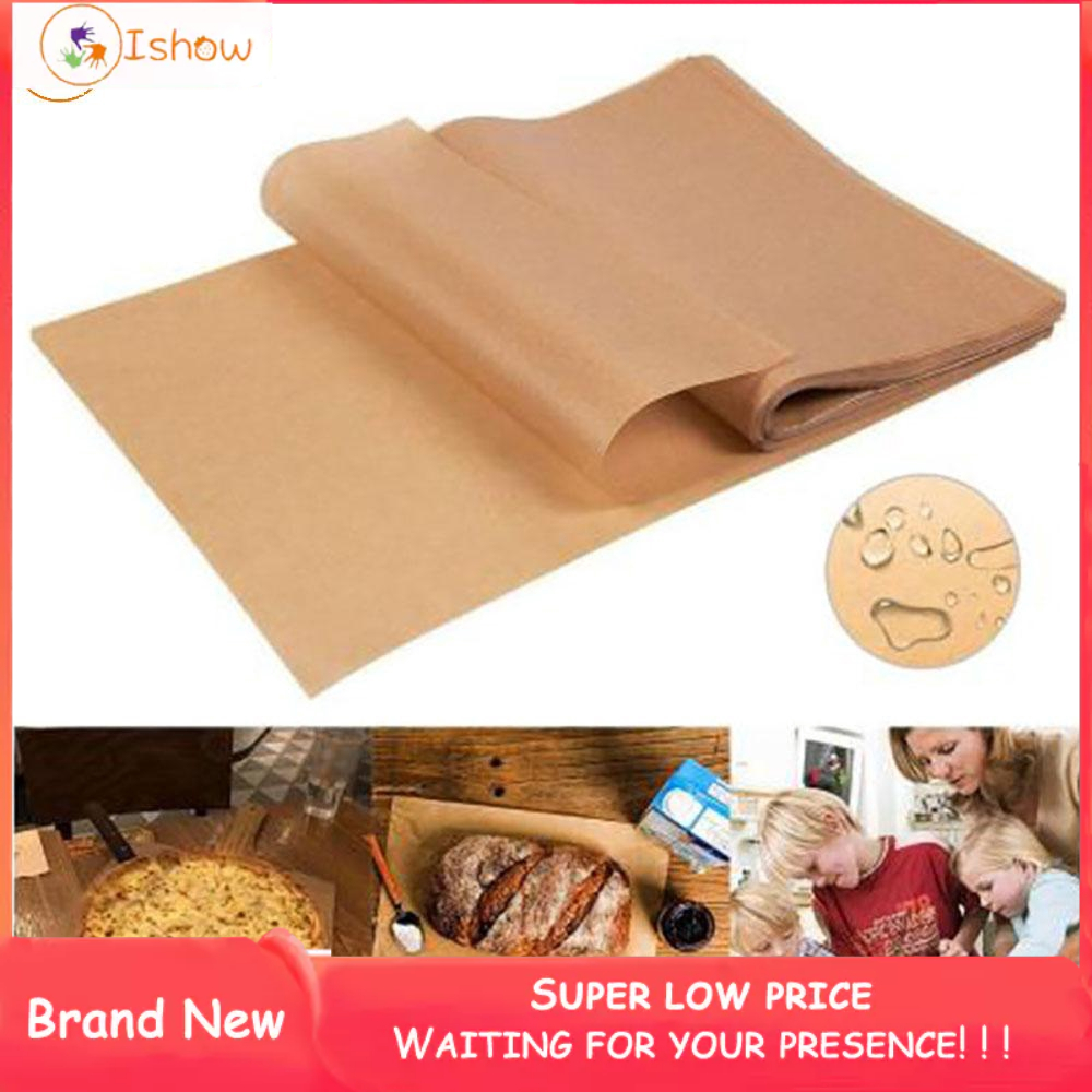Baking Paper Precut Unbleached DIY Rectangle Sheets Non-Stick Bread ...