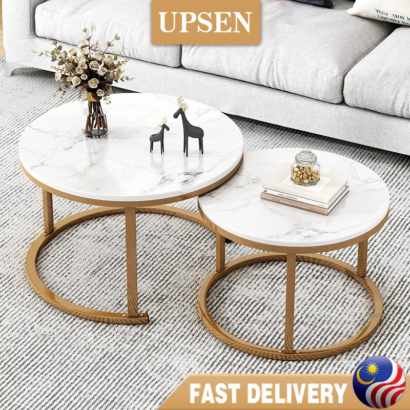 ITALY Coffee Table Meja Kopi Ruang Tamu Meja Ikea Home Living Furniture ...