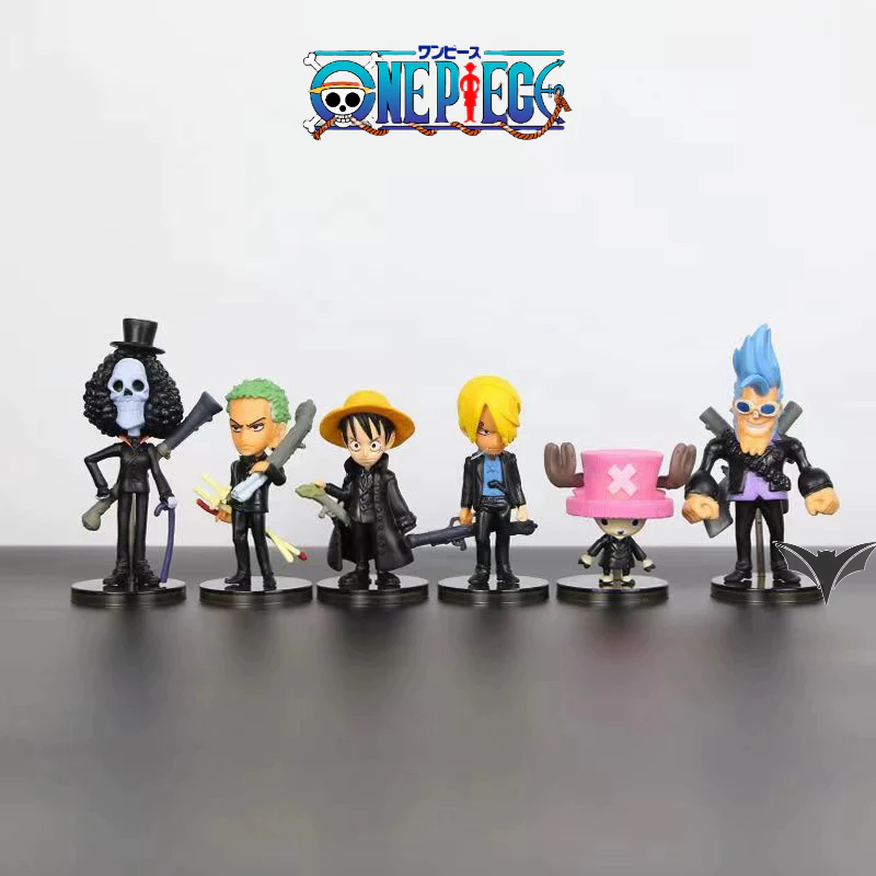 【READY STOCK】 1 set ONE PIECE ANIME 8CM LUFFY ZORO SANJI CHOPPER FRANKY ...