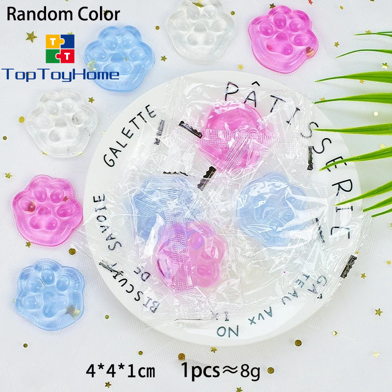 TTH Ice Cube Soft Elastic Decompression Pinch Music Toy Squishy Toys ...