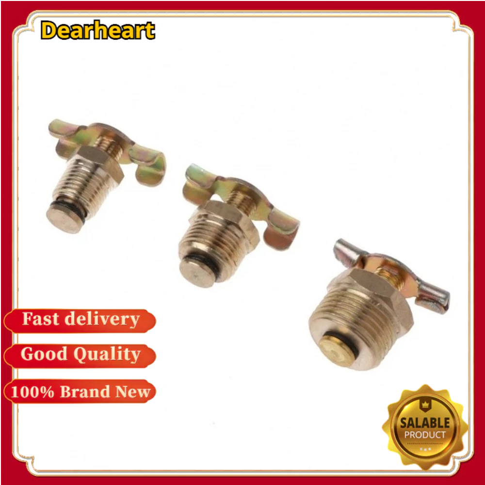 [DRHT] New Brass Air Compressor Tank Port Drain Plug Valve Tap Drain ...