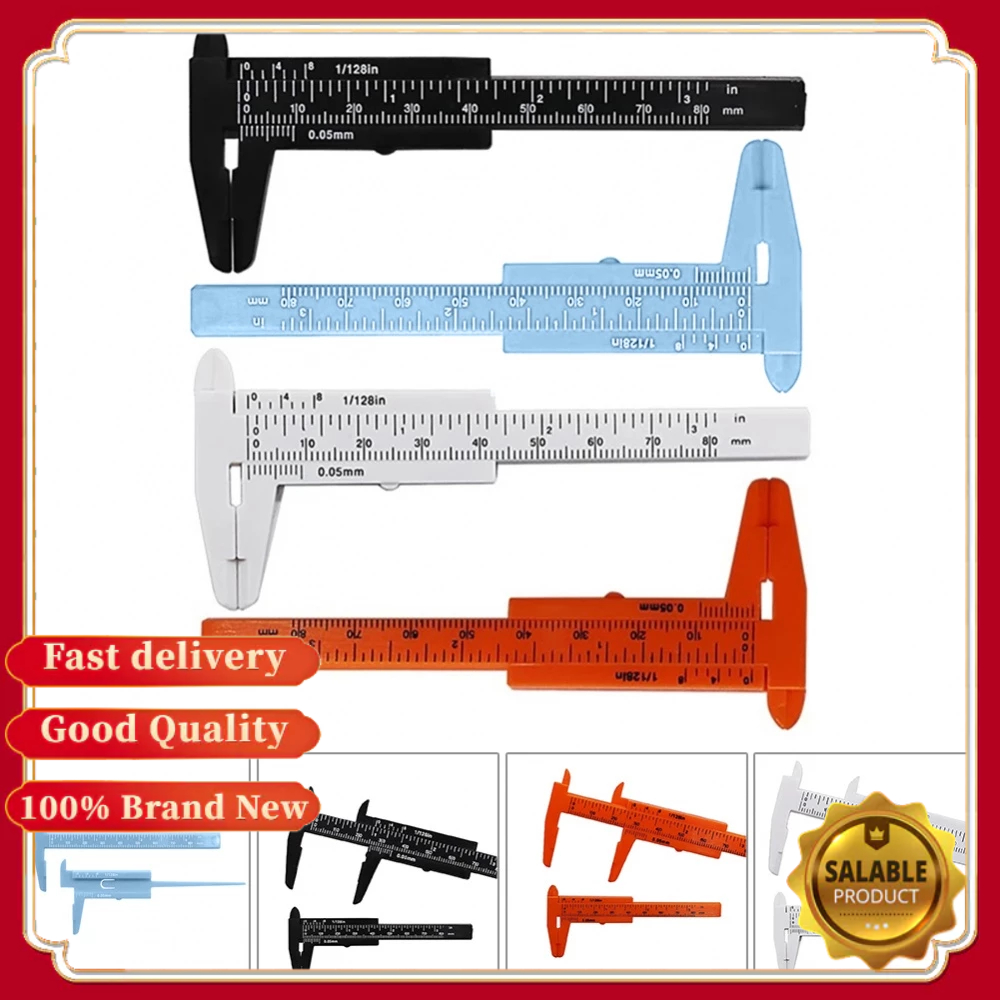 Brand New Vernier Caliper Double Rule Double Scale Measuring Tool Mini ...