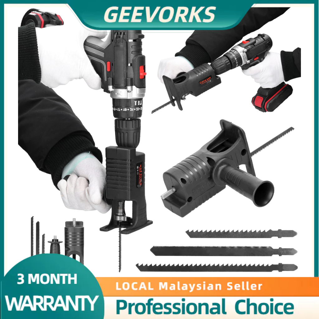 Electric Drill Modified To Electric Saws Accessory Modification Tool ...