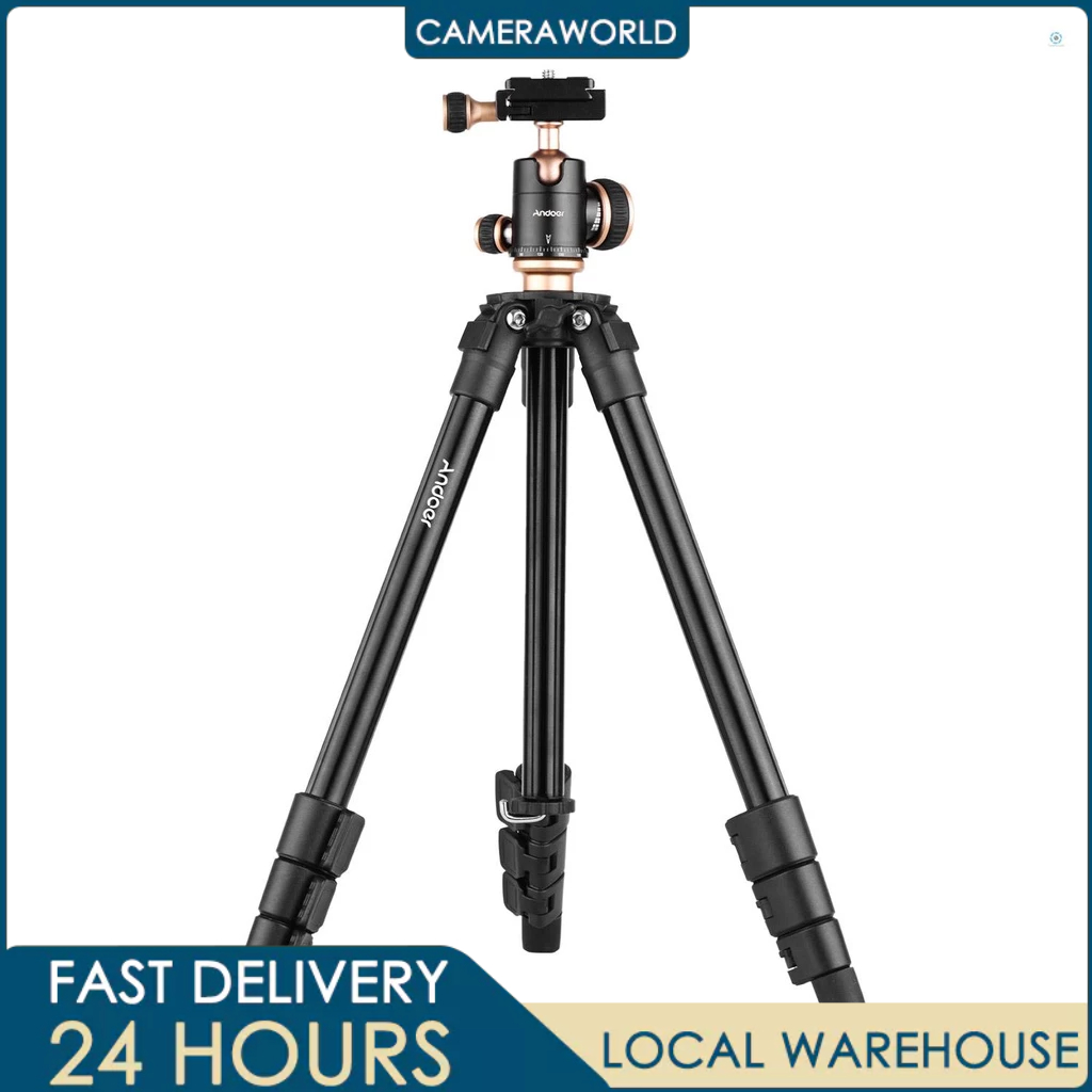 [Cameraworld]Andoer Q160SA Camera Tripod Complete Tripods with ...