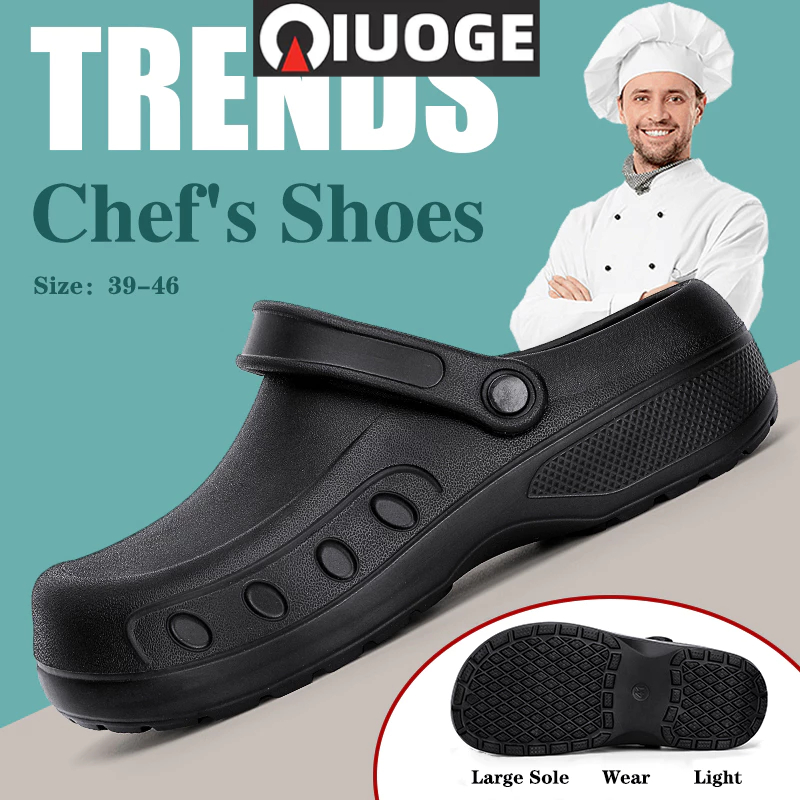 Kitchen Shoes Sandals Men Outdoor Shoes Chef Shoes Kitchen Sandals ...