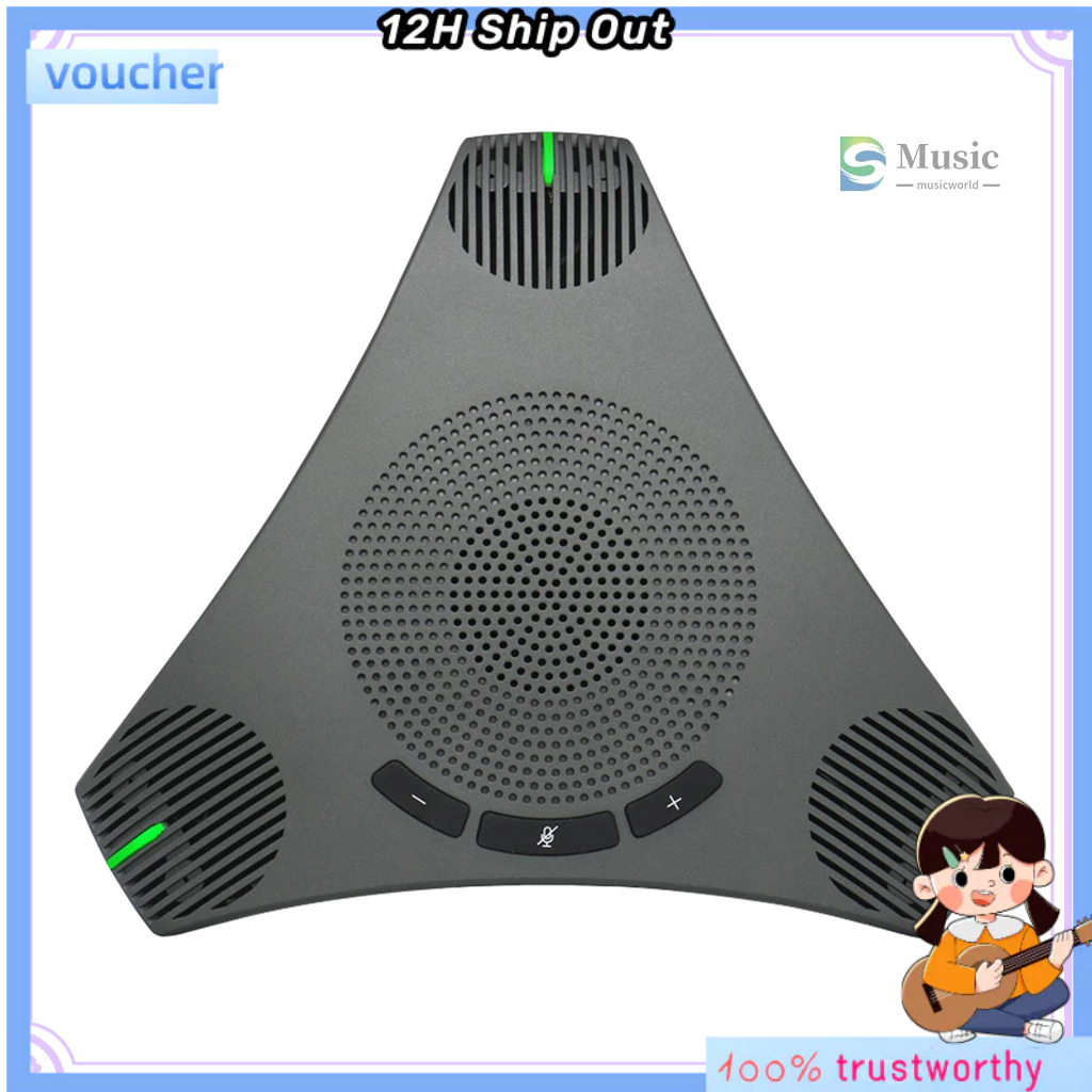 [In Stock] Aibecy USB Speakerphone Conference Microphone ...
