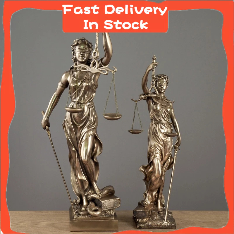 Luxury statue of Justice creative European judicial balance law firm ...
