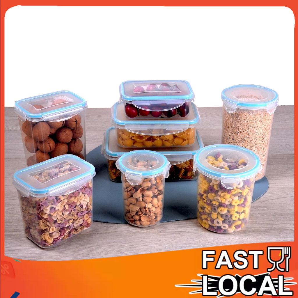 Airtight Storage container seal box set lunch box fresh keeping High ...