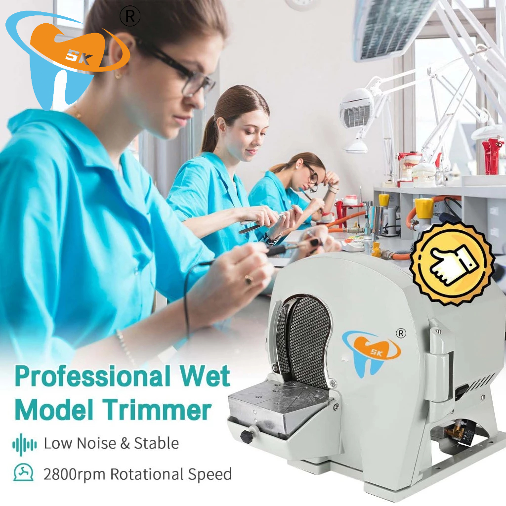 【Malaysia Stock】Dental Wet Model Trimmer Grinder Machine Diamond Disc ...