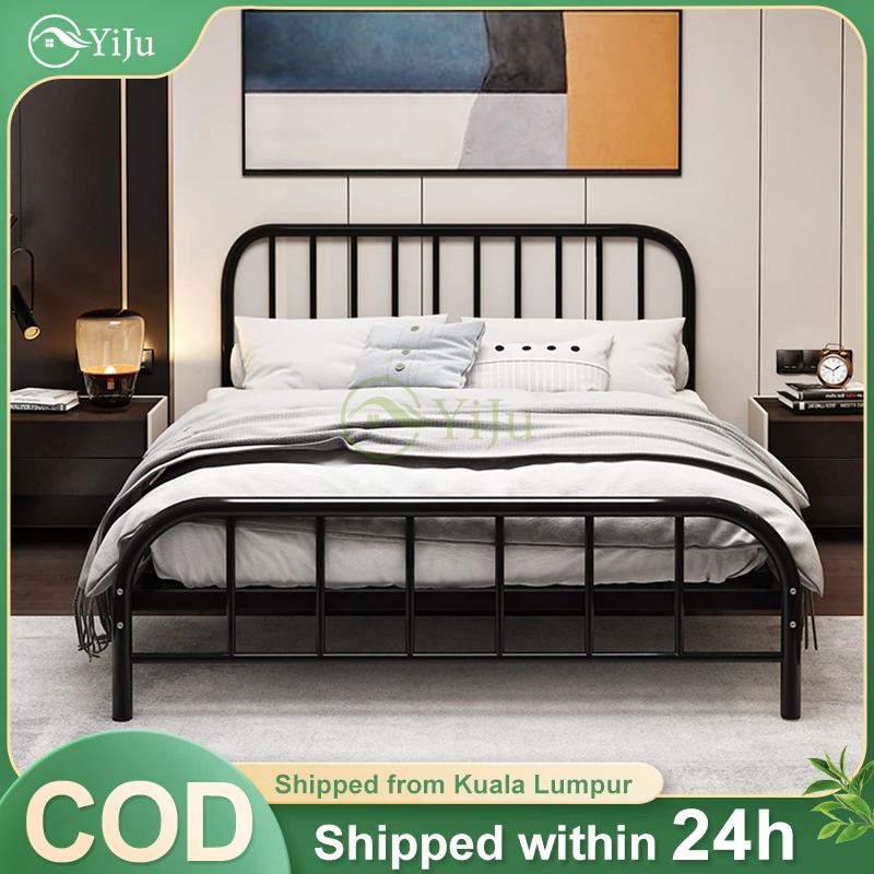 【𝟐-𝟑 𝐝𝐚𝐲𝐬 𝐝𝐞𝐥𝐢𝐯𝐞𝐫𝐲】YJ Katil Single/Super Single/Single Bed Frame/Katil ...